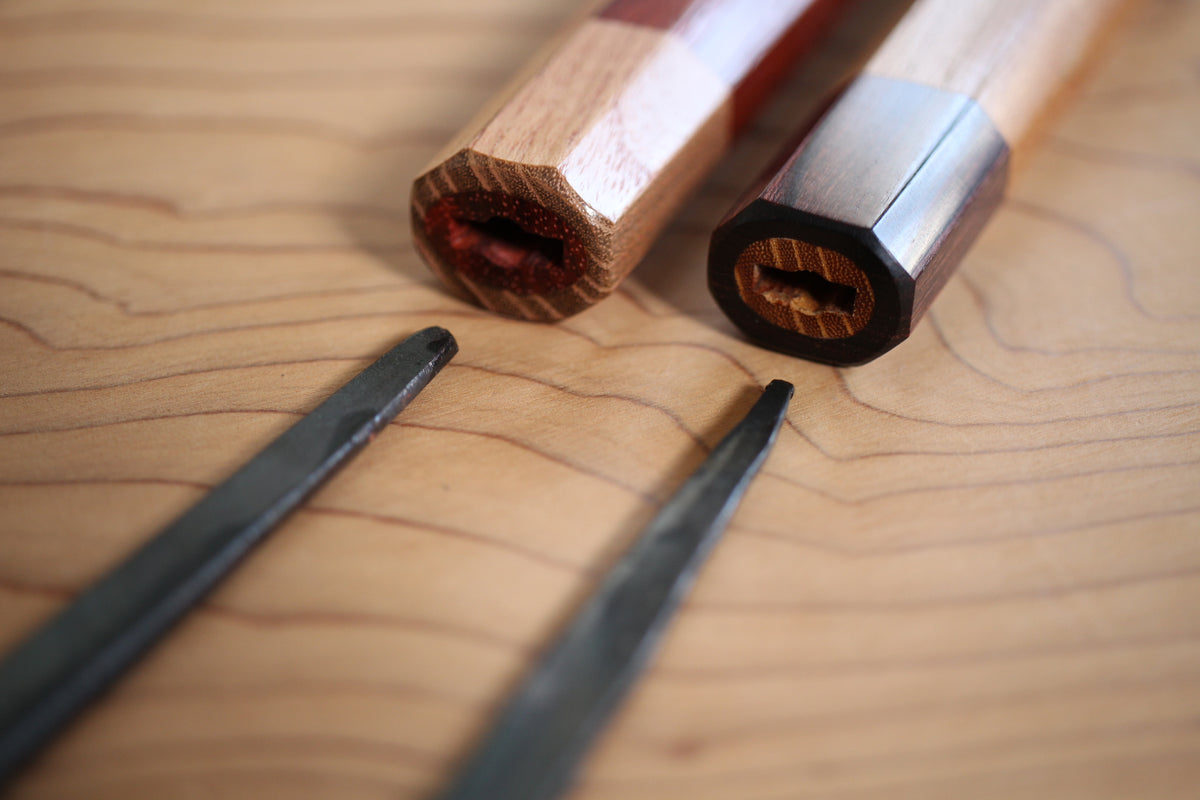 How to attach a tang to a ready-made wa handle for biginners – ibuki ...