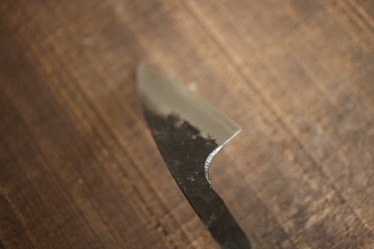 ibuki tanzo small finger knife blank blade forged white #2 steel 45mm ...