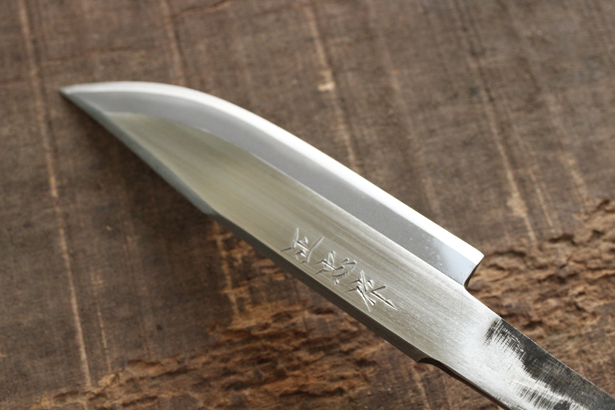Japanese Ken Nata Hatchet knife blank blade Masatada Hand forged blue ...